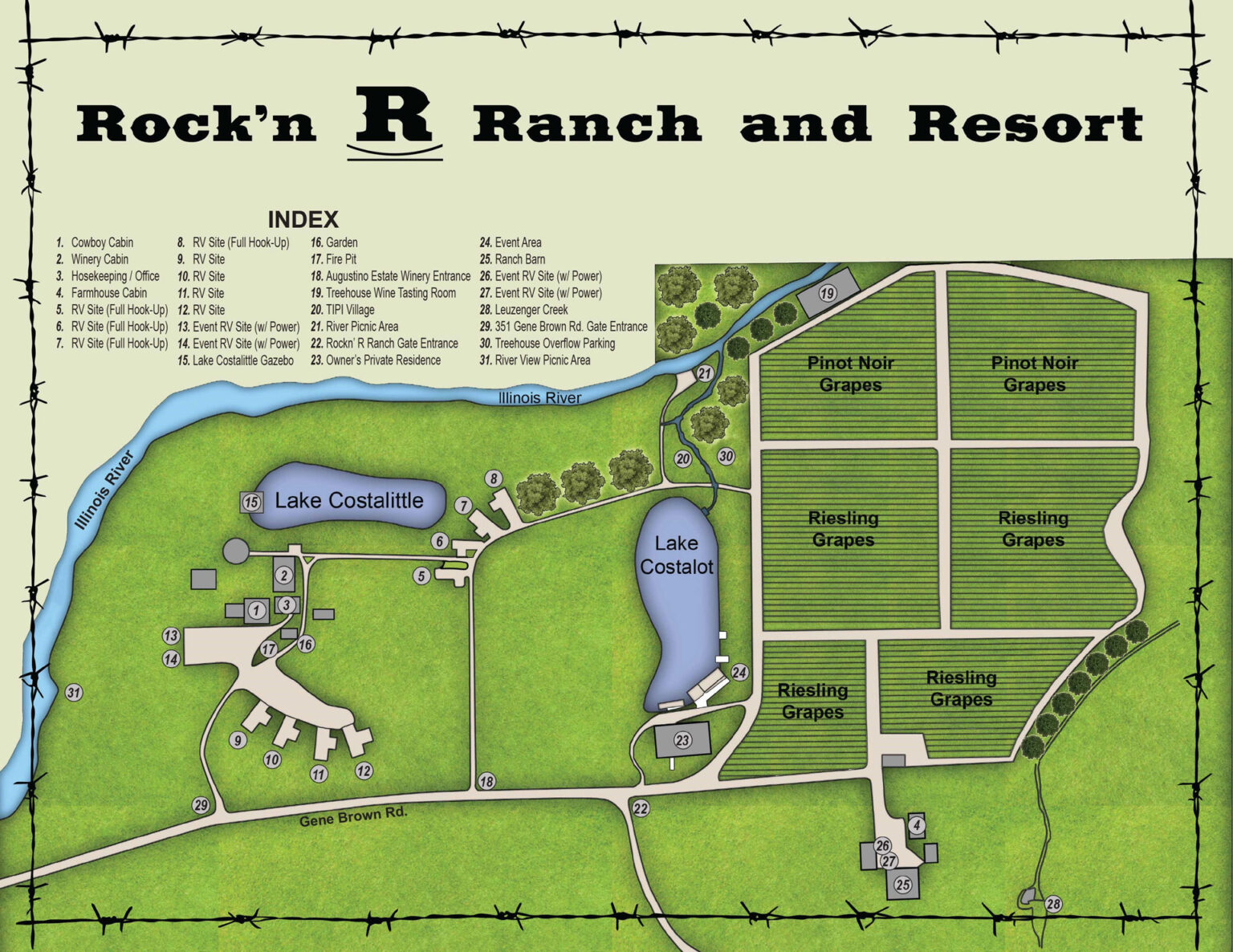 RV Sites – Rockin R Ranch Resort